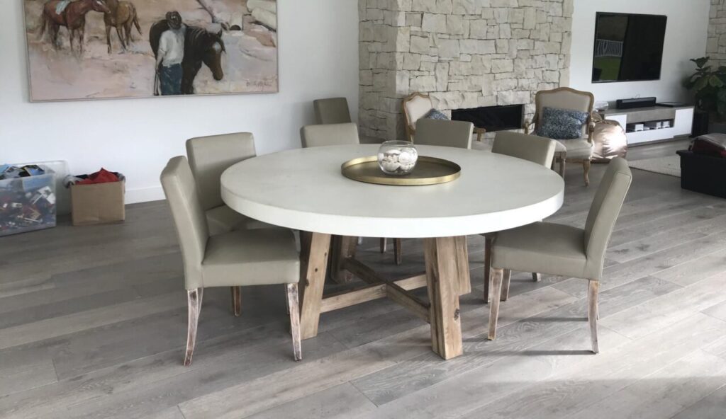 How To Choose The Right Concrete Top Dining Table Australia – Wild Blossom